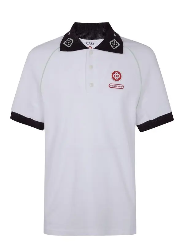 Casablanca Polo Shirt - White