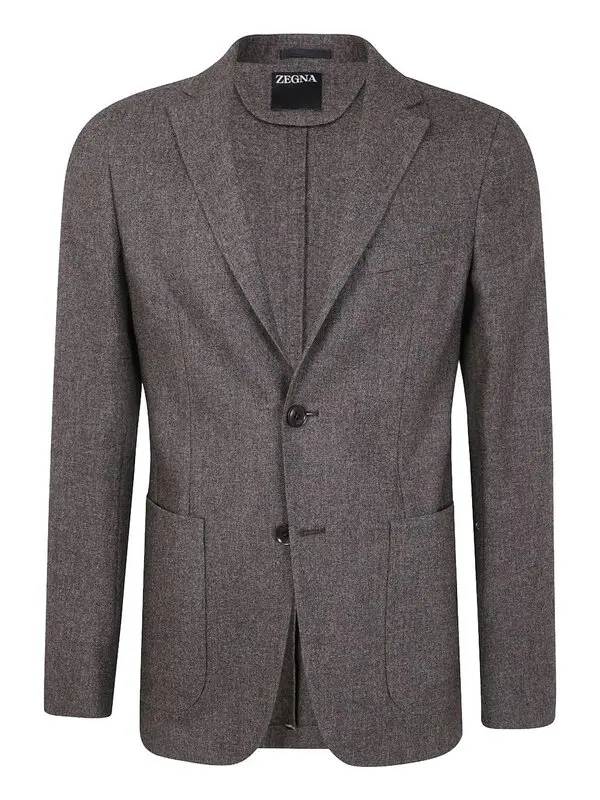 Zegna Tailored Jacket - Grey
