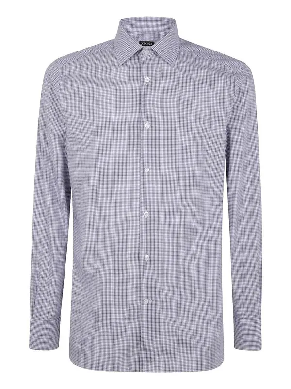 Zegna Shirt - Gnawed Blue