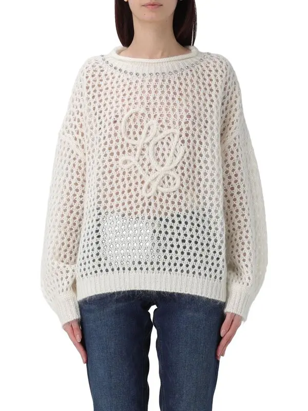Liu Jo Pullover Sweater - White