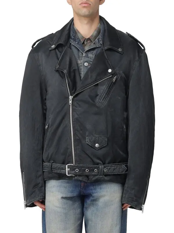 MAISON MARGIELA Biker Jacket - Black