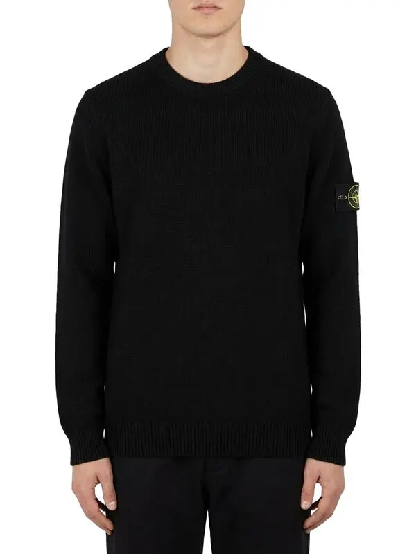 Stone Island Sweater - Black