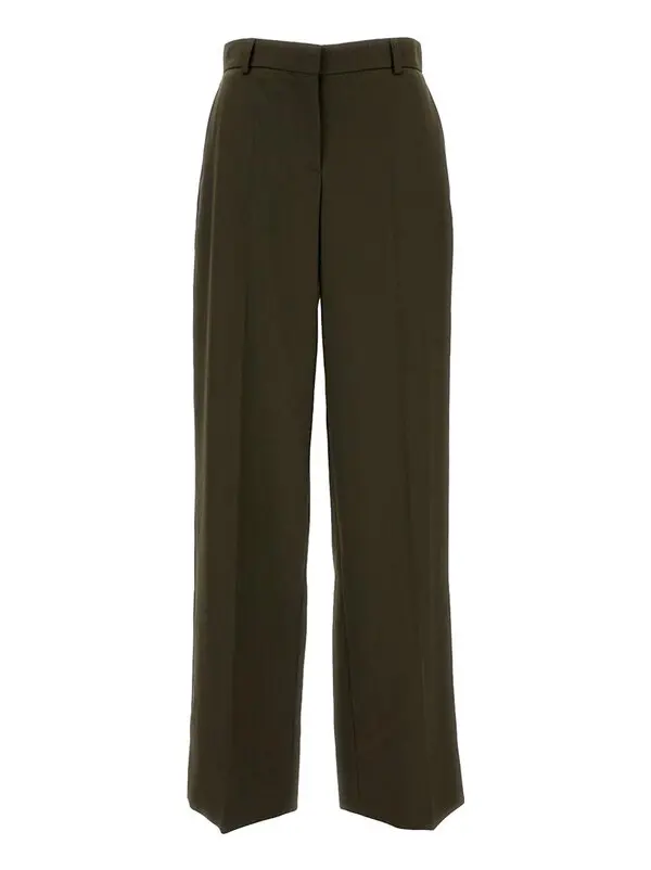 Stella McCartney Tailored Wide Leg Trousers - Green