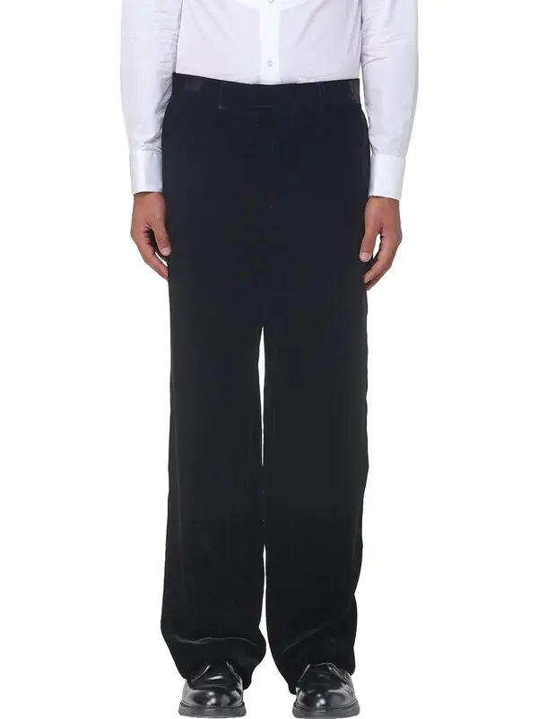 Emporio Armani Wide Leg Trousers - Black