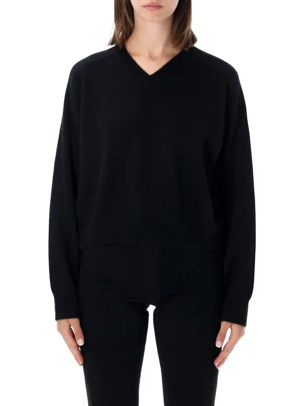 Loulou De Saison V-neck Sweater - Black