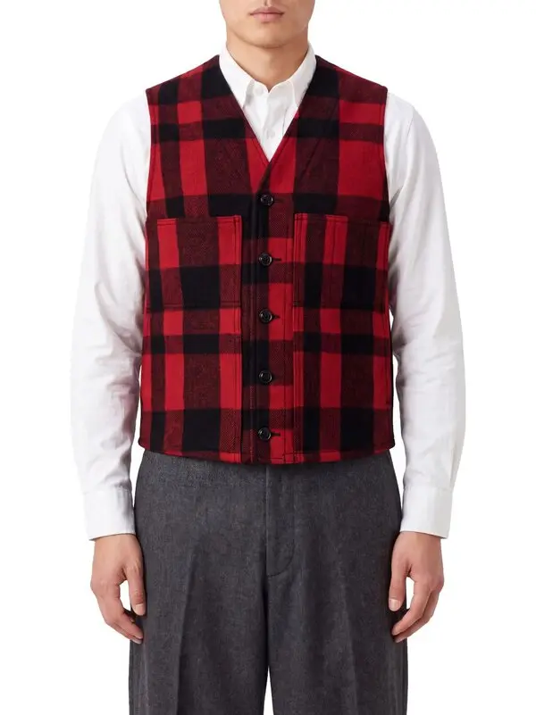 Filson Suit Vest - Red