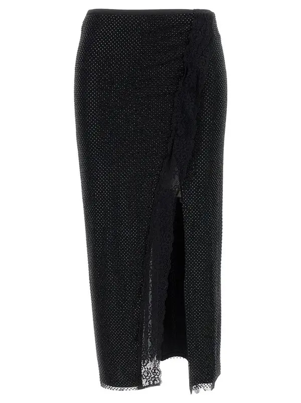 SELF-PORTRAIT Skirt - Black