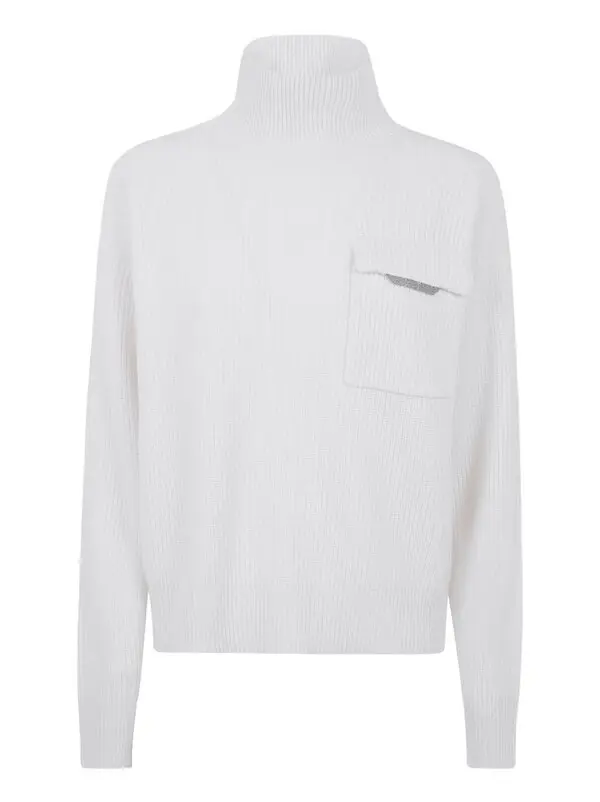 Brunello Cucinelli Sweater - White