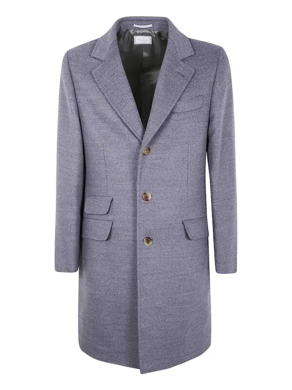 Brunello Cucinelli Coat - Grey