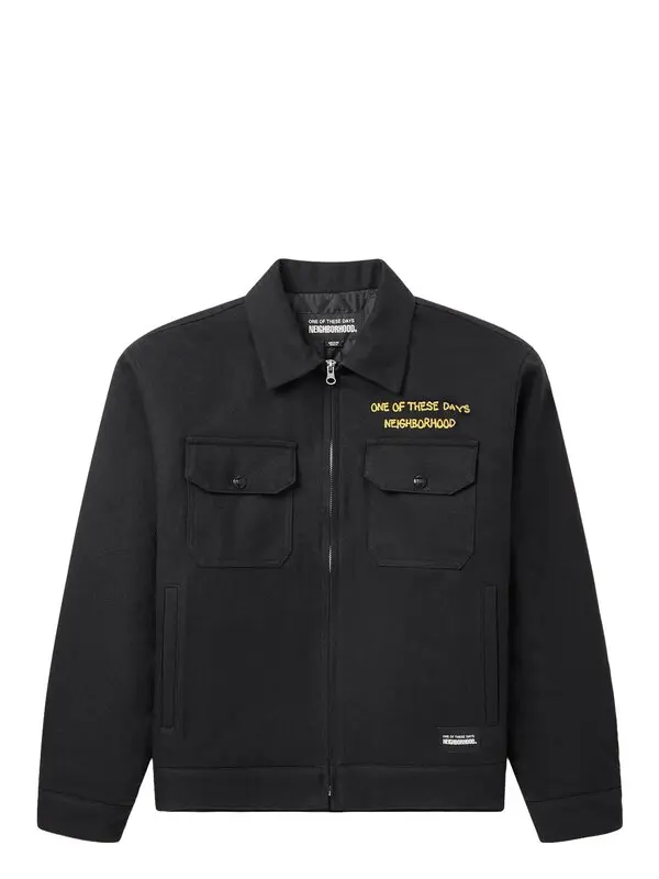 NEIGHBORHOOD Ootd Embroidered Jacket - Black