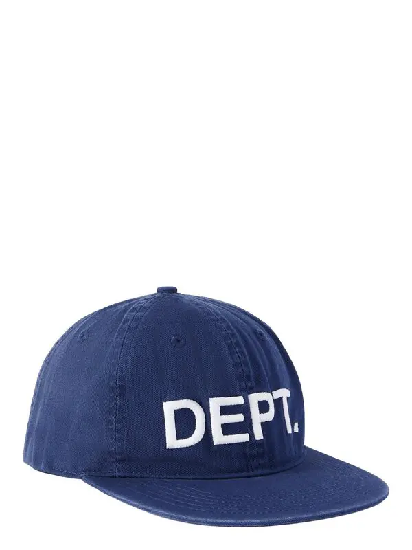 GALLERY DEPT. Logo-embroidered Cotton-twill Baseball Cap - Blue