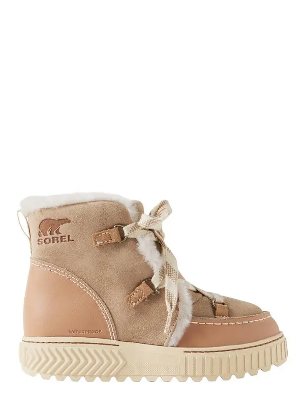 Sorel Ona Ave Fleece-lined Ankle Boots - Neutrals
