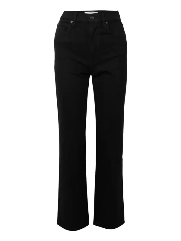 SLVRLAKE London High-rise Straight-leg Jeans - Black