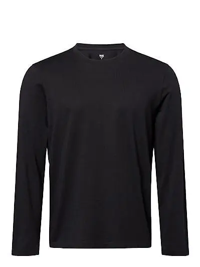 Paige Broxton Crewneck Cotton-jersey T-shirt - Black