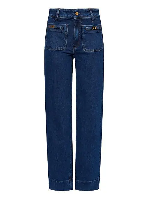 Paige Sasha Straight-leg Denim Jeans - Enfield