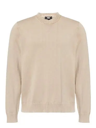 Paige Long-sleeve Knitted Jumper - Caribou