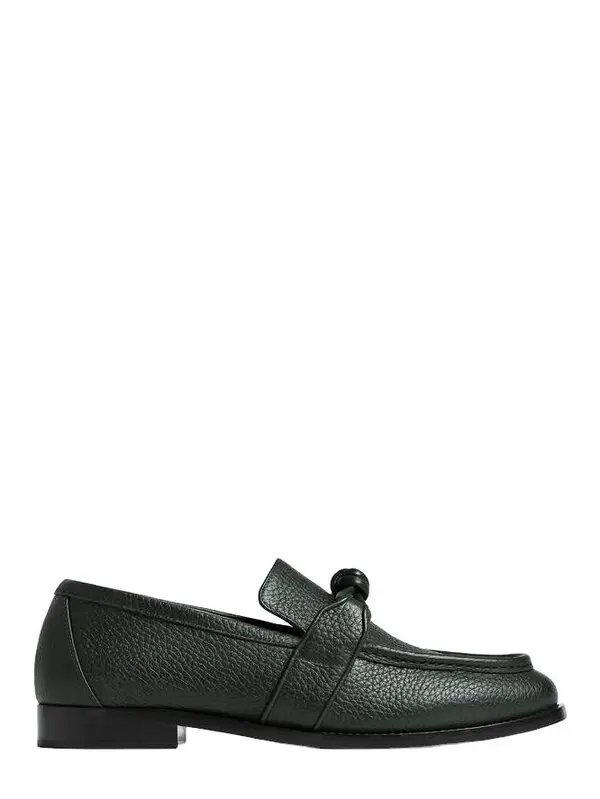 Bottega Veneta Astaire Loafer - Dark Green