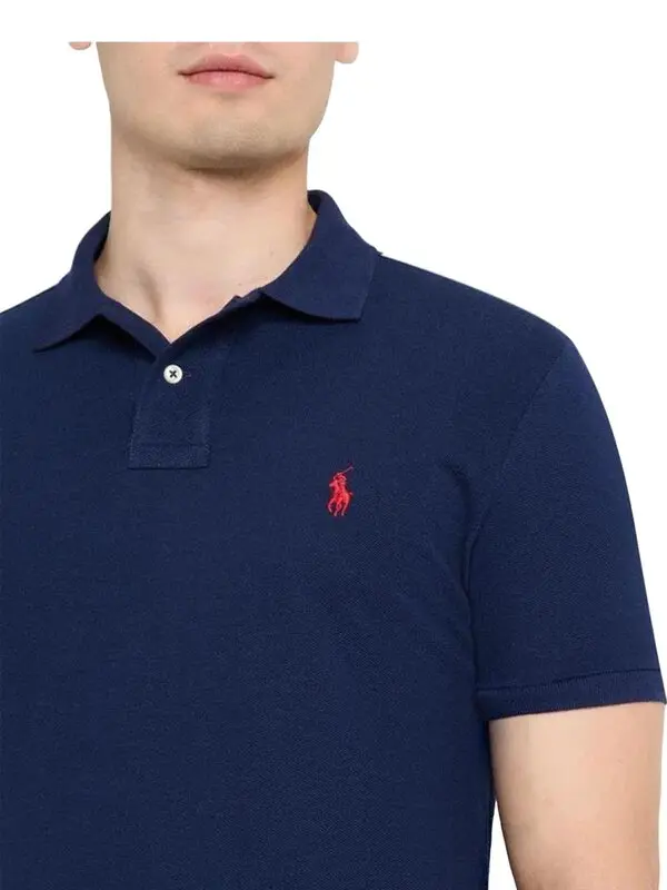 Polo Ralph Lauren Apos;s Custom Slim Fit Soft Cotton Polo Shirt - Blue