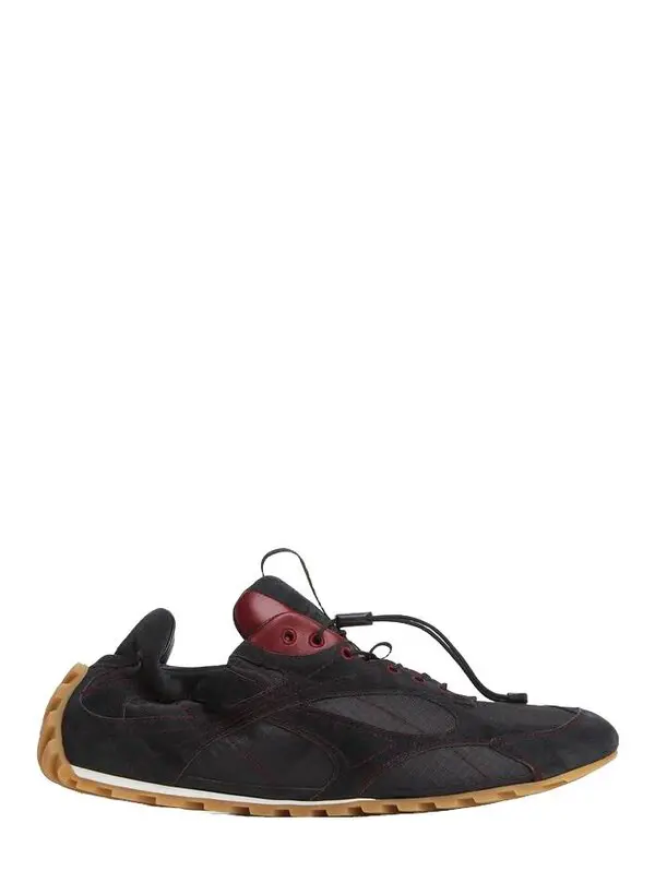 Bottega Veneta Orbit Flash Sneaker - Black/ Dark Apple Candy