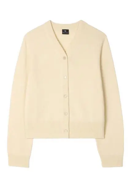 Paul Smith Knitted Cardigan - White