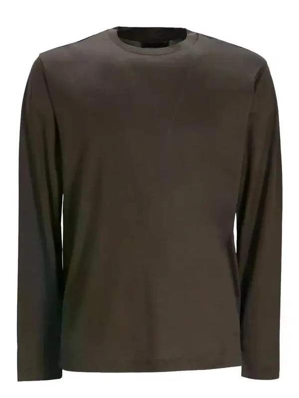 Emporio Armani Long-sleeve T-shirt - Brown