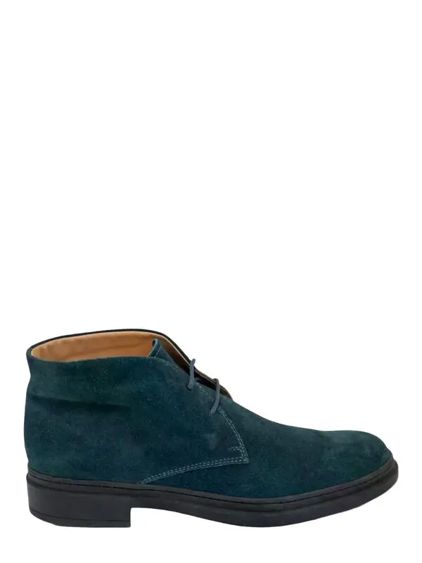 ACCESSXPRIVE Suede Boots - Blue