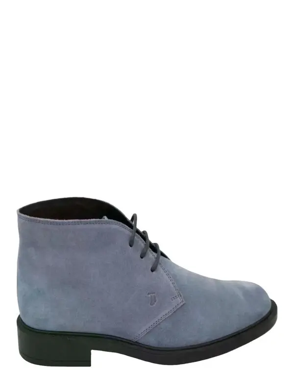 TOD'S Suede Boots - Blue
