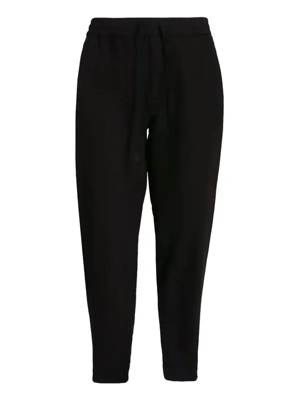 BOSS Drawstring-waist Pants - Black