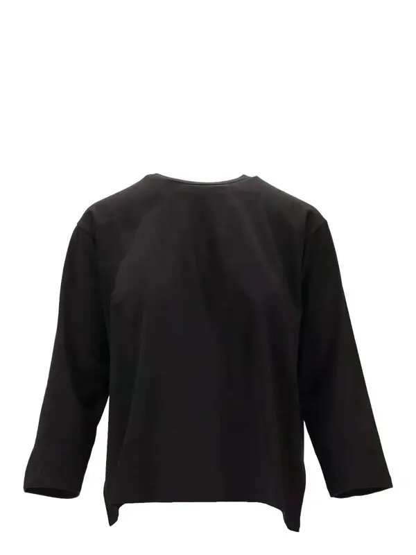 LA ROSE Long-sleeve T-shirt - Black