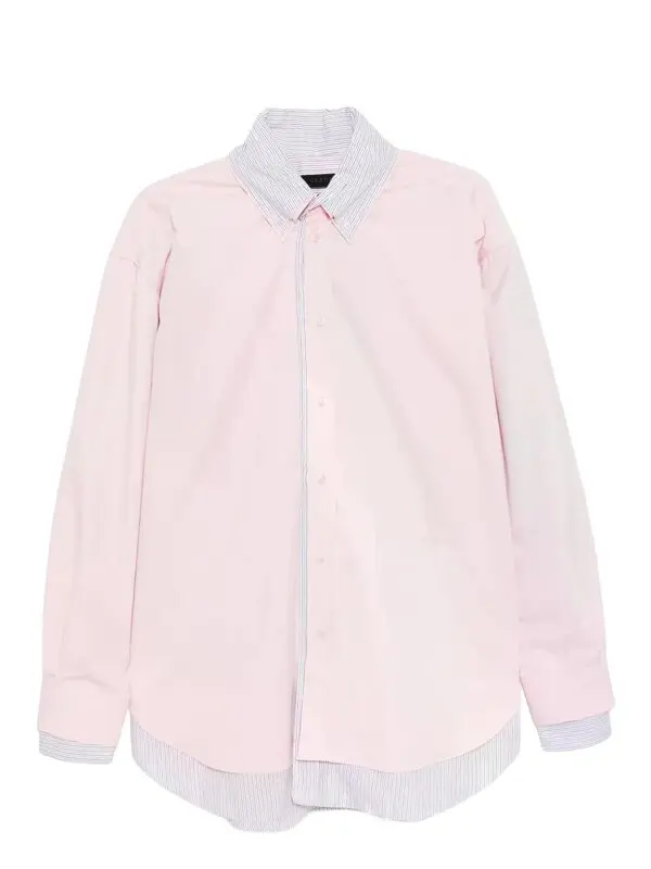 ALAINPAUL Layered Shirt - Pink