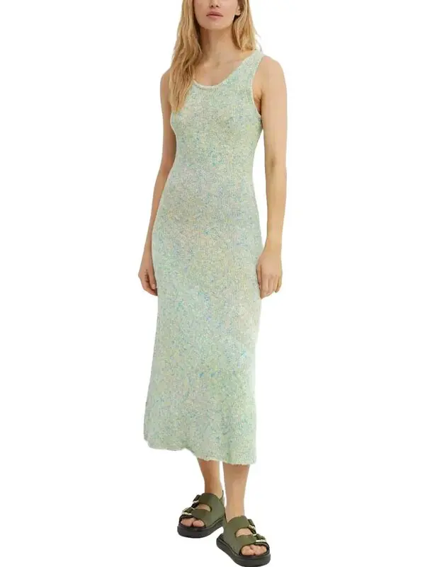 SAMSOE SAMSOE U-back Sleeveless Midi Dress - Neutrals