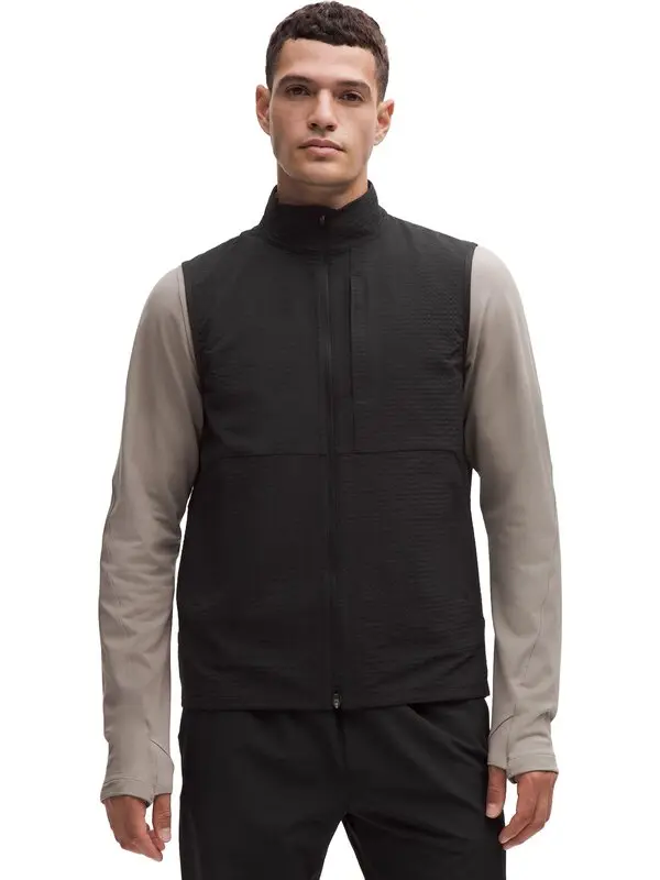 Lululemon Grid Fleece Full-zip Vest - Black