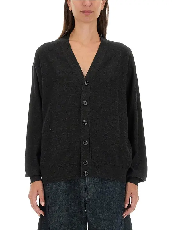 LEMAIRE Twisted Cardigan - Grey