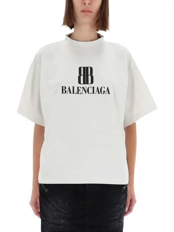 Balenciaga T-shirt With Logo - White
