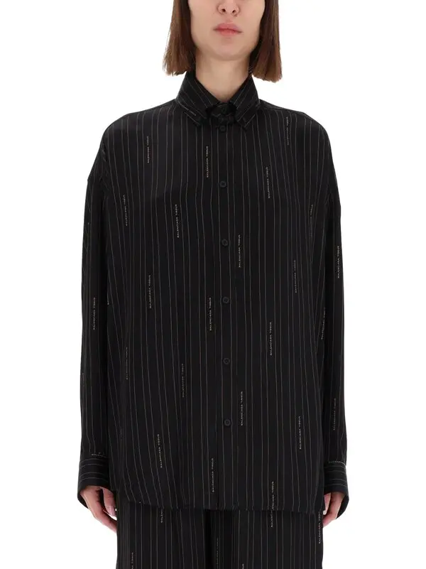 Balenciaga Cocoon Shirt - Black