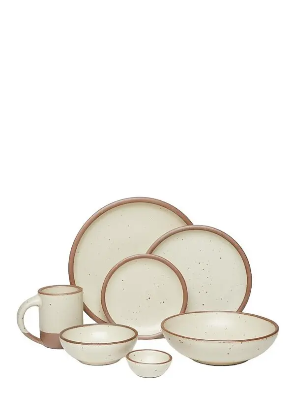 EAST FORK POTTERY 7-piece Dinnerware Set - Panna Cotta