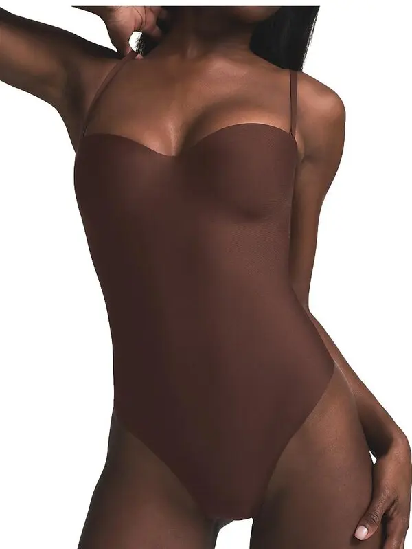 SKIMS Molded Underwire Bodysuit - Cocoa