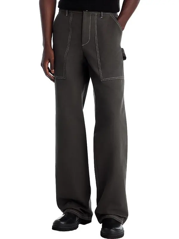 Helmut Lang Relaxed Fit Utility Pants - Graphite
