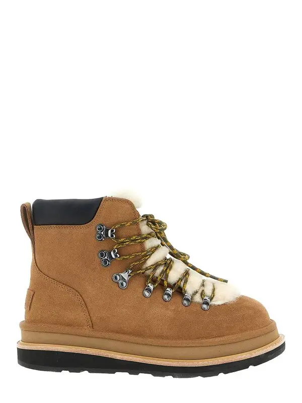 UGG X Sacai 'hiker' Ankle Boots - Beige