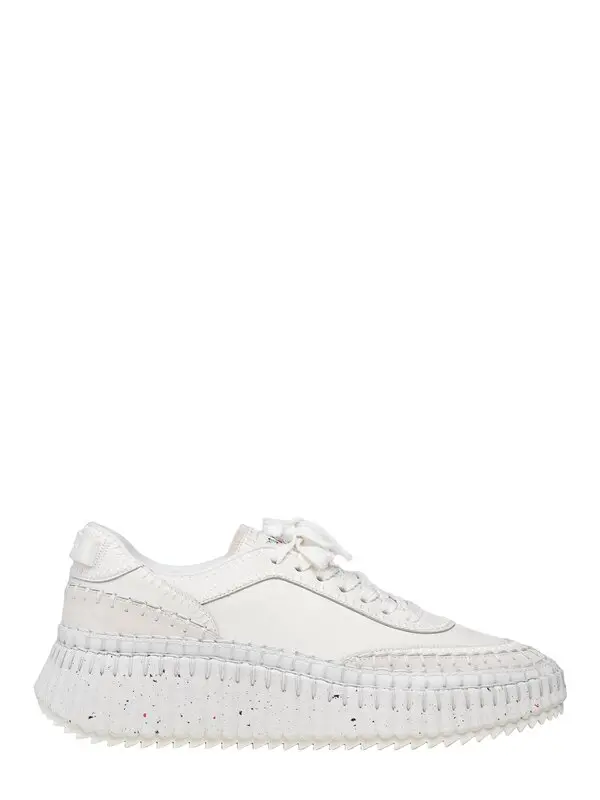 Chloé Nama Sneakers - Brilliant White