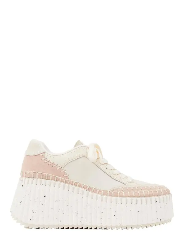 Chloé Nama Sneakers - Powder Beige