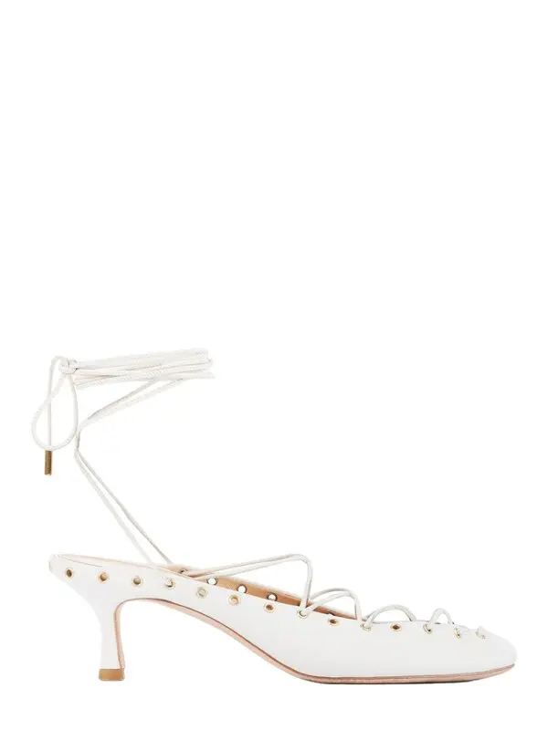 Chloé Ghillies Pumps - White