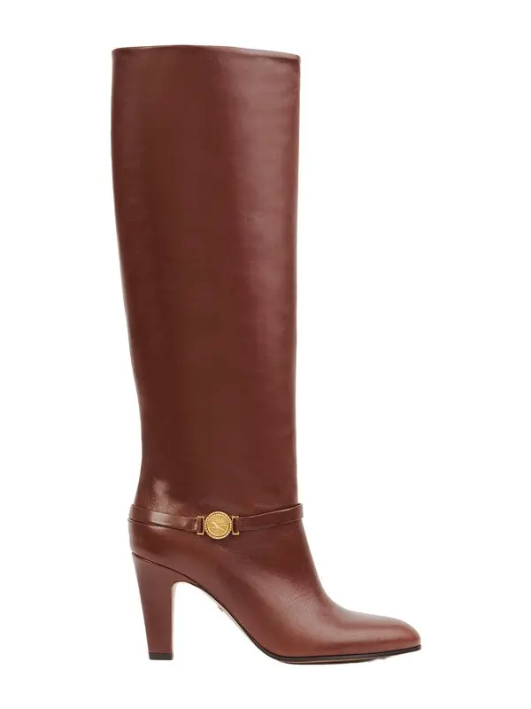 Chloé Eve Heeled Boot - Sooty Brown