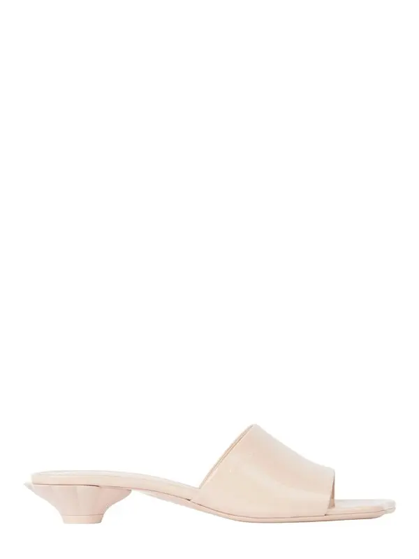Chloé Flower Mules - Blush Nude