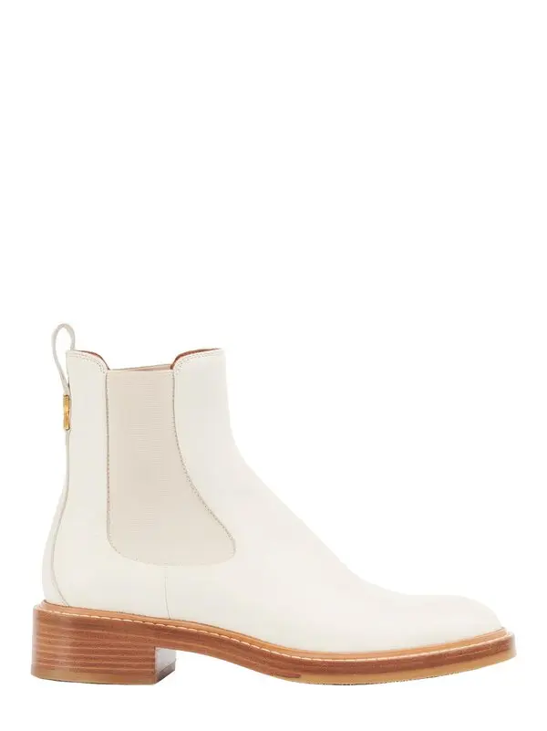 Chloé Marcie Ankle Boots - Eggshell
