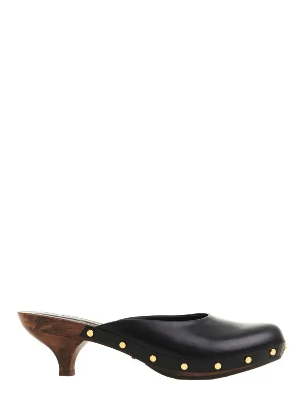 Chloé Judith Clog - Black