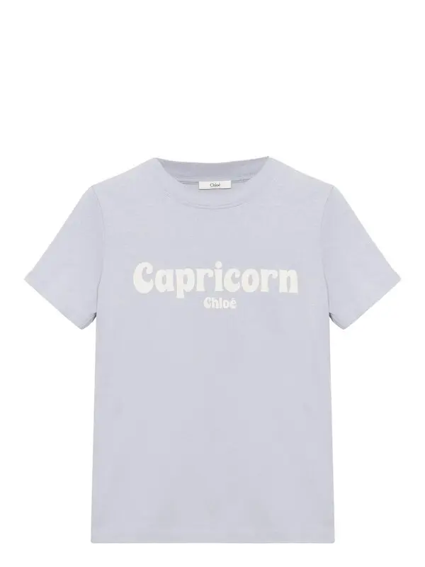 Chloé Baby Fit Capricorn T-shirt - Ballad Blue