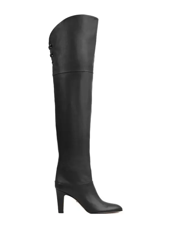 Chloé Eve Thigh High Boots - Black