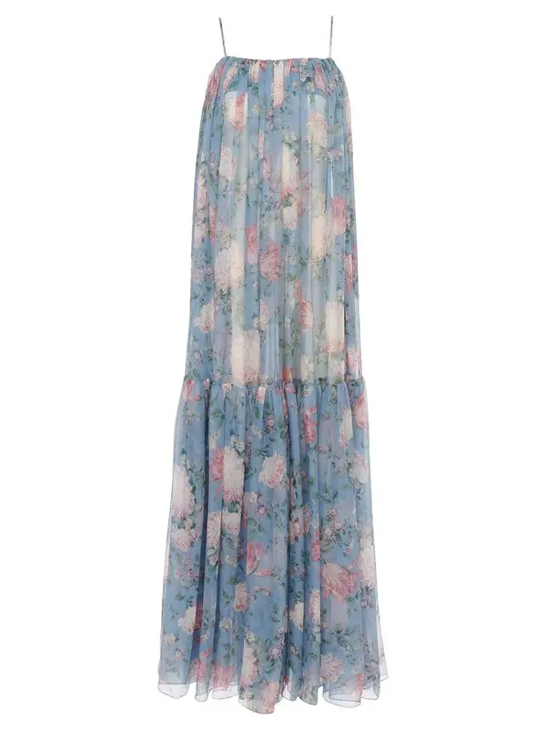 Chloé Sleeveless Maxi Dress - Grizzled Blue
