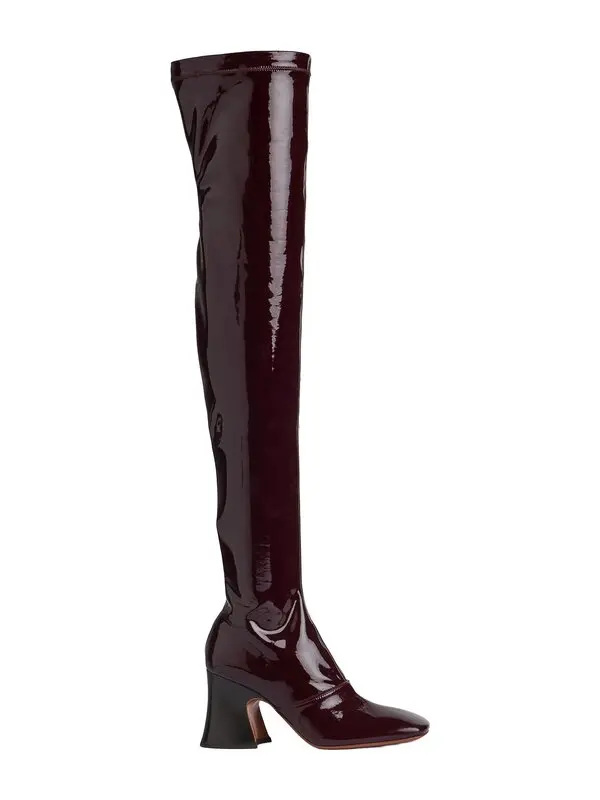 Chloé Janis Over-the-knee Boot - Obscure Red